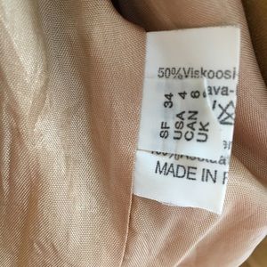 Vintage | Jackets & Coats | Mustard Yellow Linen Blend Jacket From ...